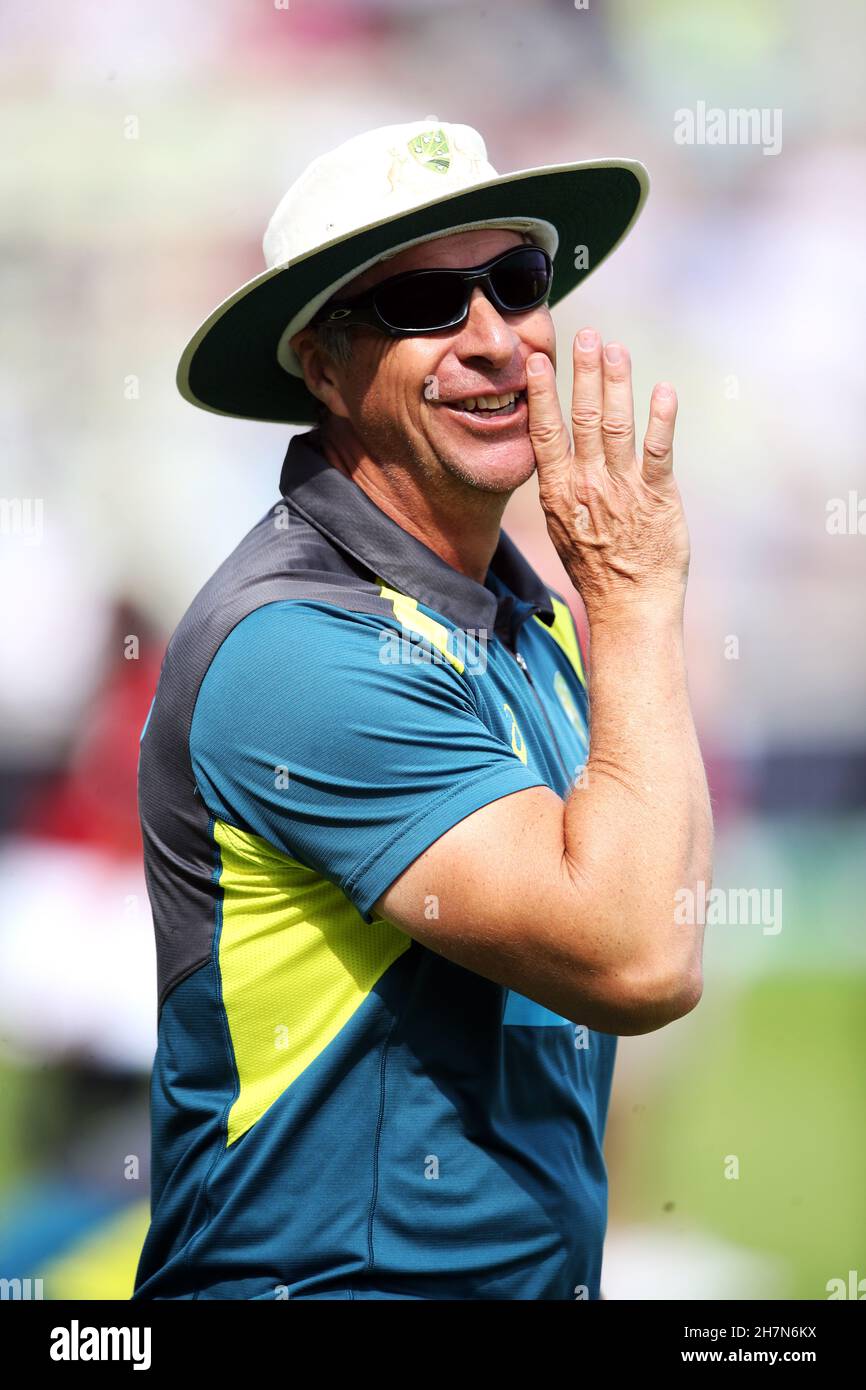 Australia bowling coach troy cooley hi-res stock photography and images ...