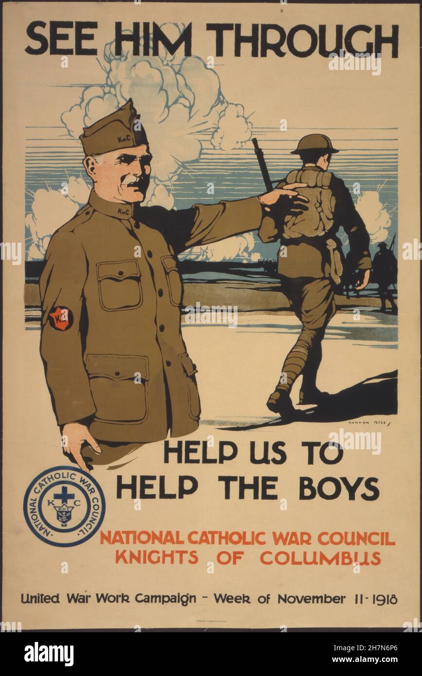 U.S World War One Propaganda - 111 Stock Photo - Alamy