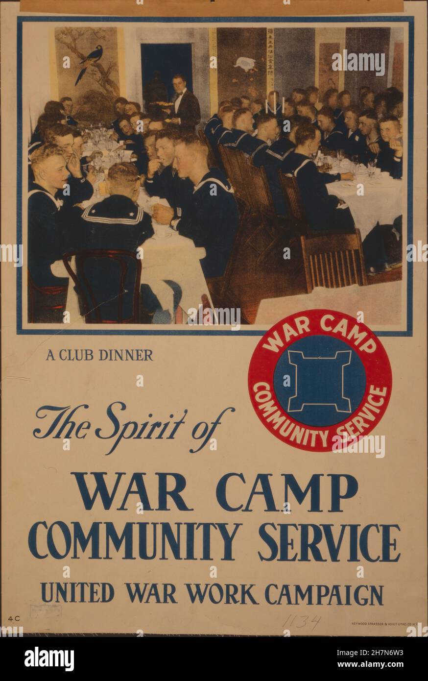 U.S World War One Propaganda - 120 Stock Photo - Alamy