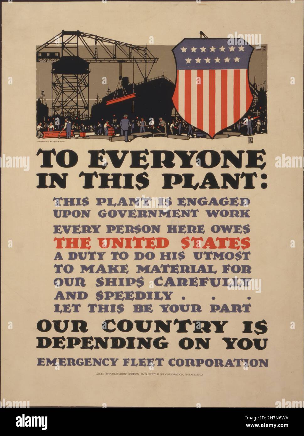 U.S World War One Propaganda - 129 Stock Photo - Alamy