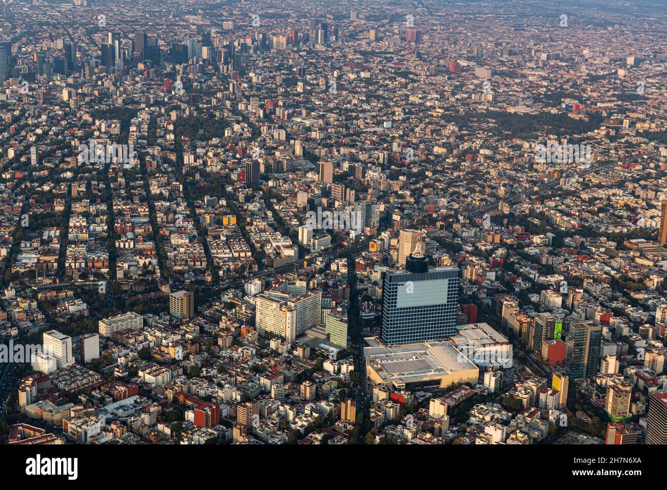 Mexico city aerial view hi-res stock photography and images - Alamy