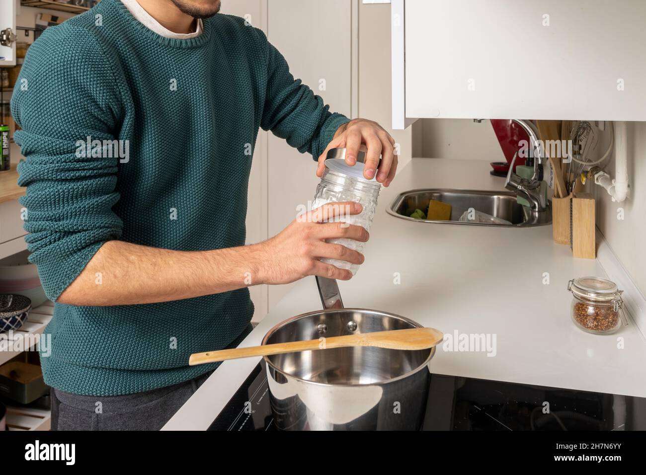 Unscrewing jar hi-res stock photography and images - Alamy