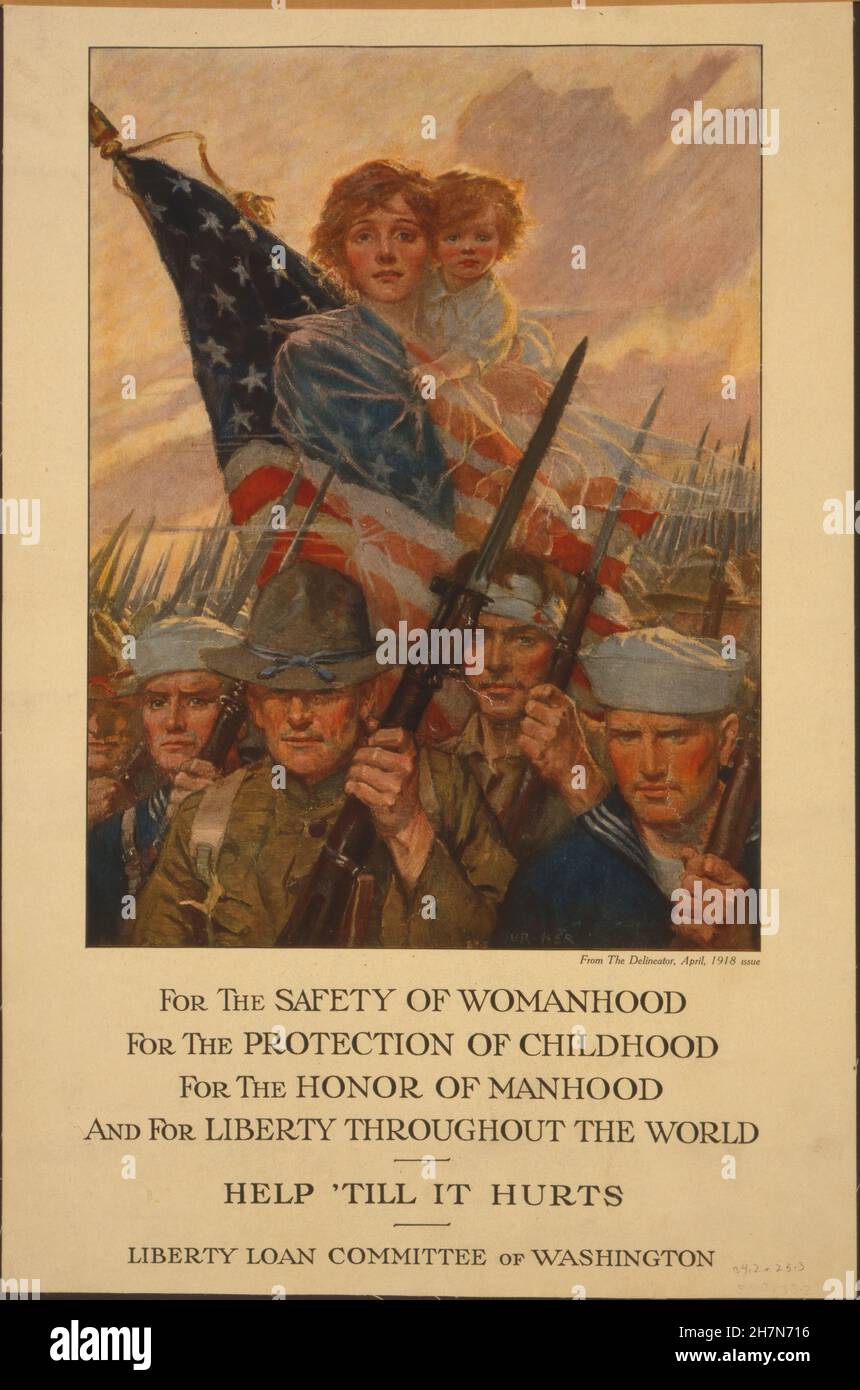 U.S World War One Propaganda - 149 Stock Photo - Alamy