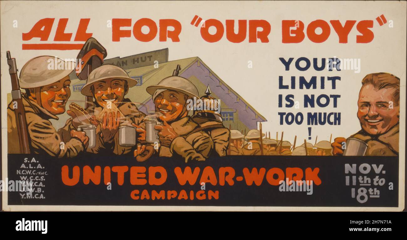 U.S World War One Propaganda - 145 Stock Photo - Alamy