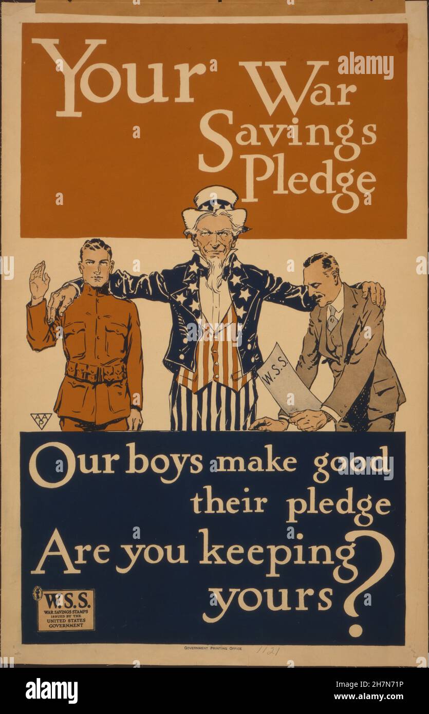 U.S World War One Propaganda - 179 Stock Photo - Alamy