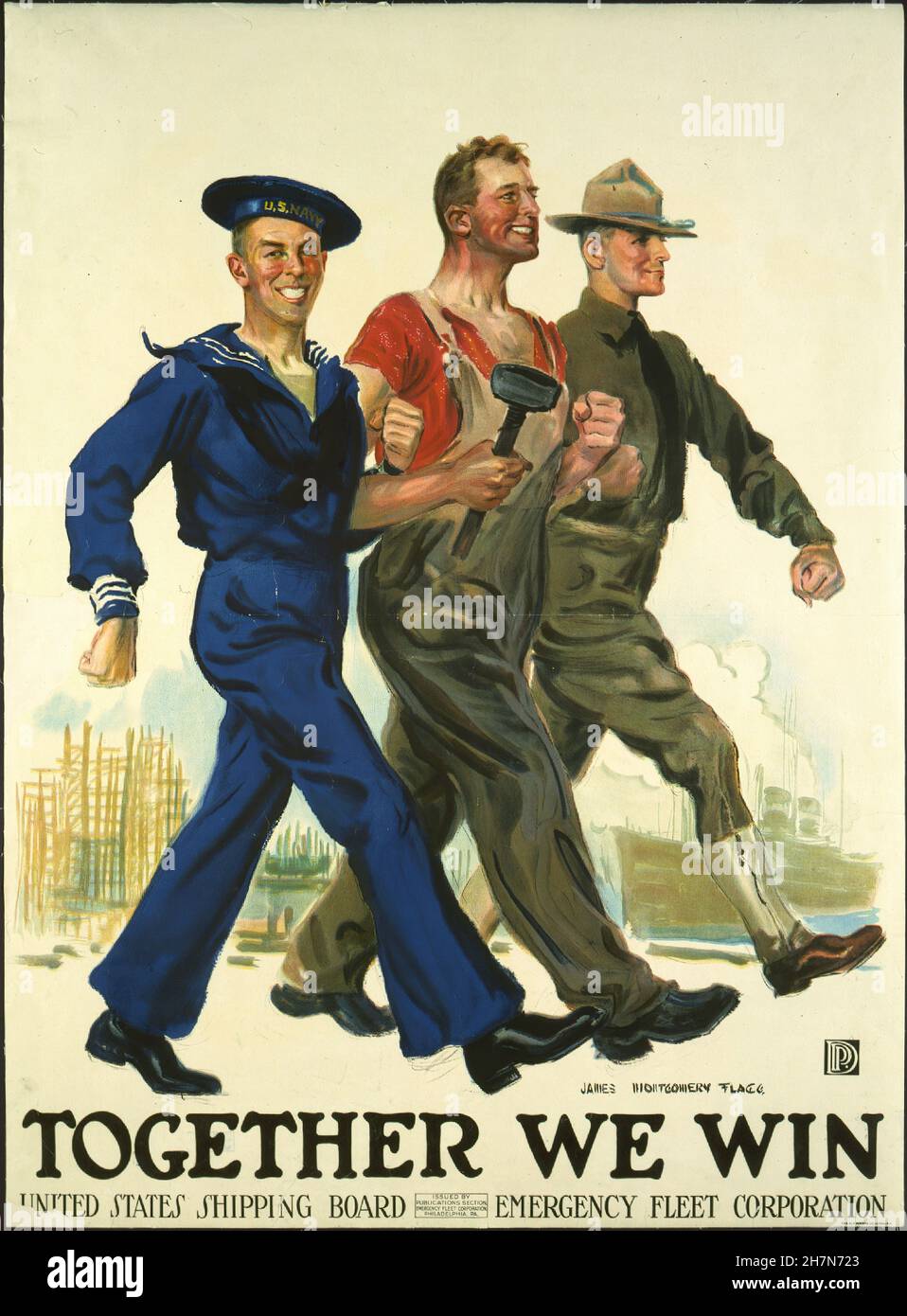 U.S World War One Propaganda - 191x Stock Photo - Alamy