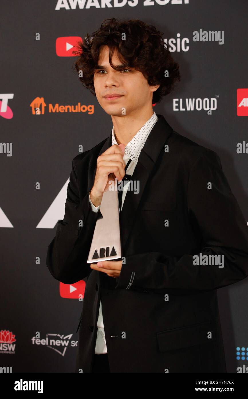 Sydney, Australia, 24 November, 2021. Budjerah wins Michael Gudinski ...