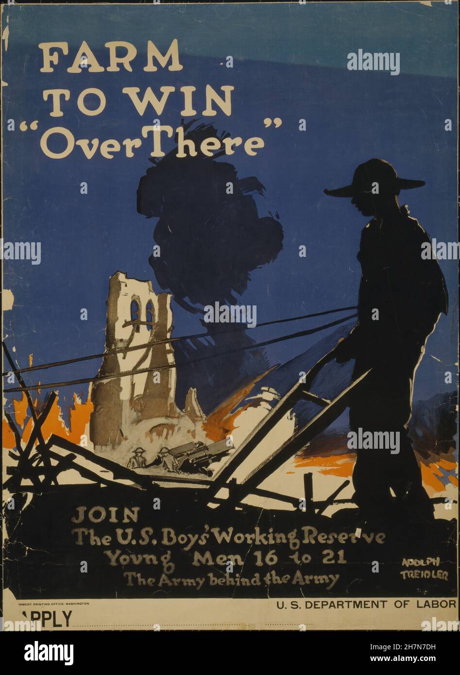 U.S World War One Propaganda - 374 Stock Photo - Alamy