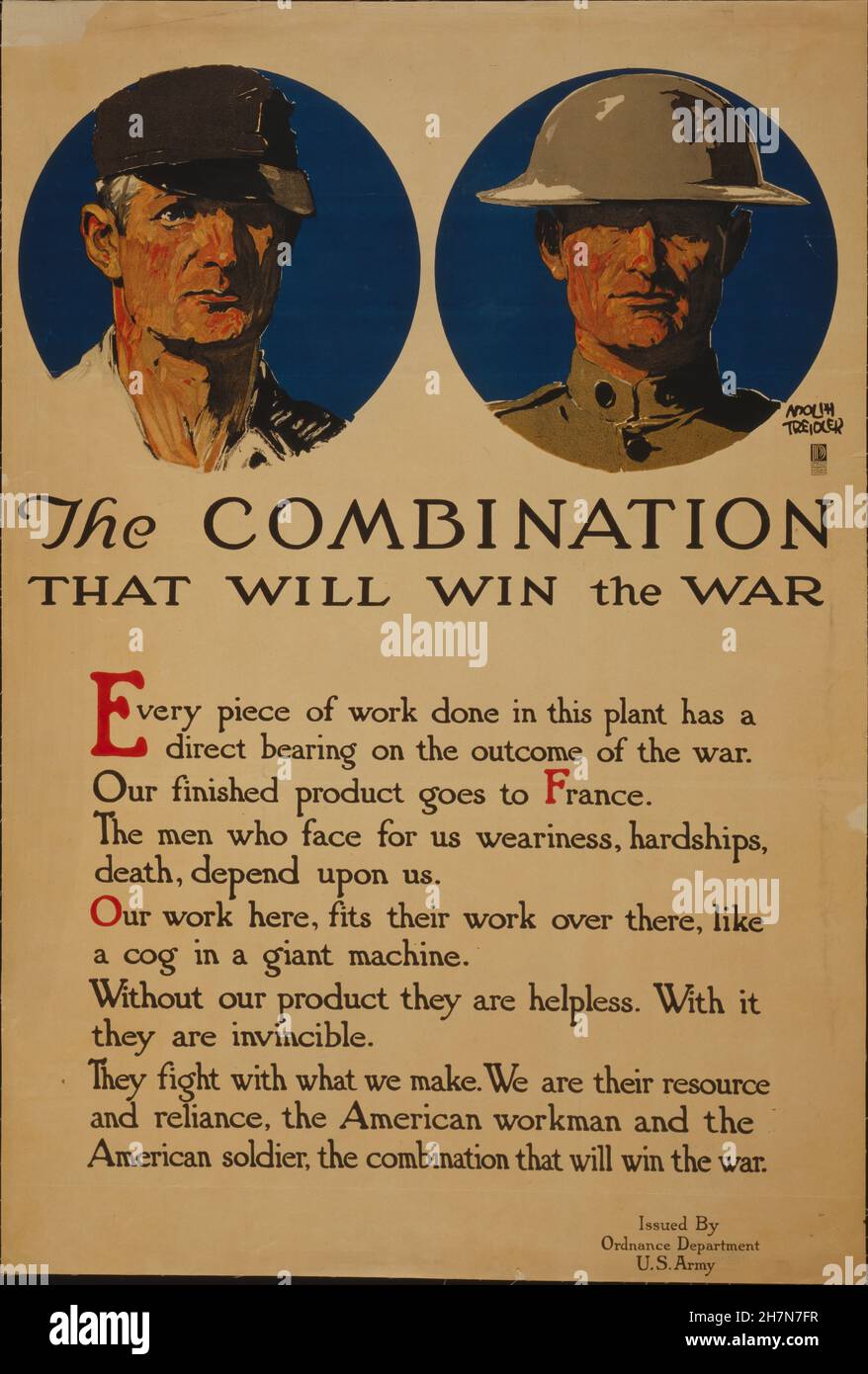 U.S World War One Propaganda - 372 Stock Photo - Alamy