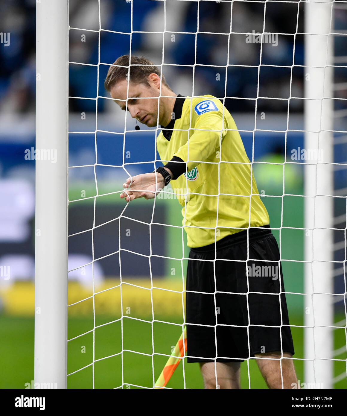 Football hole hi-res stock photography and images - Alamy