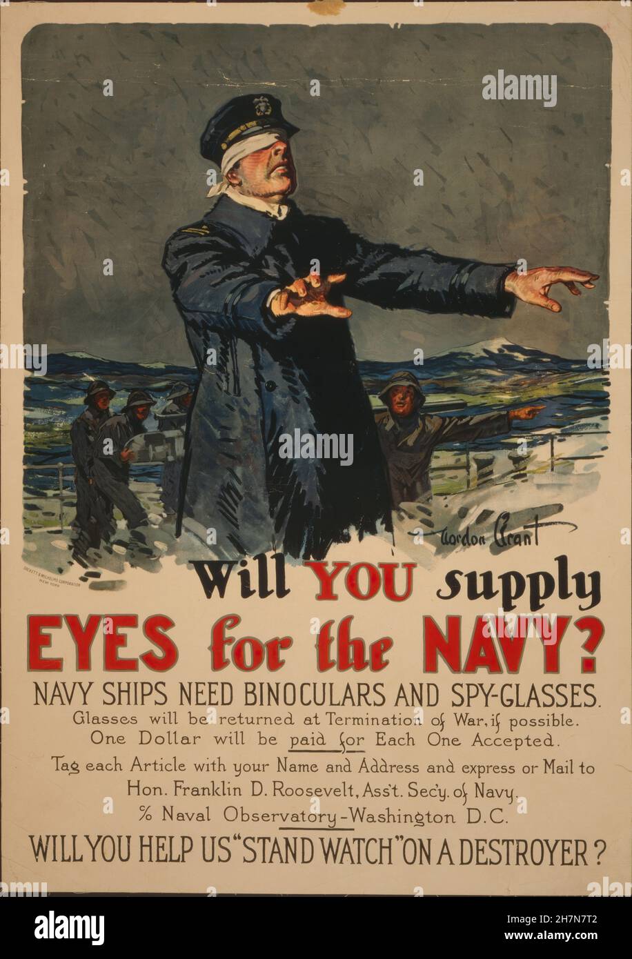 U.S World War One Propaganda - 417 Stock Photo - Alamy