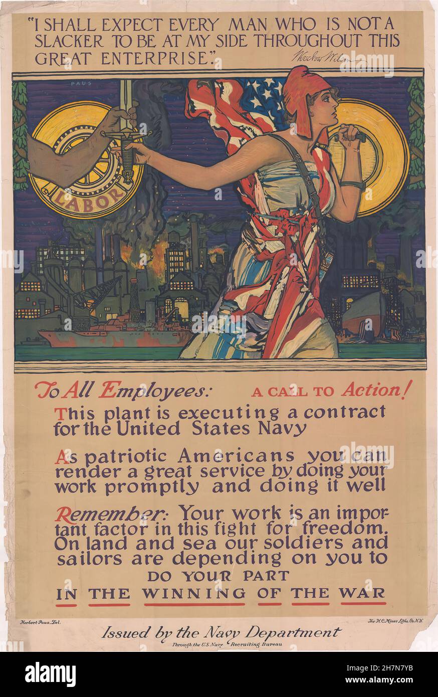 U.S World War One Propaganda - 445 Stock Photo - Alamy