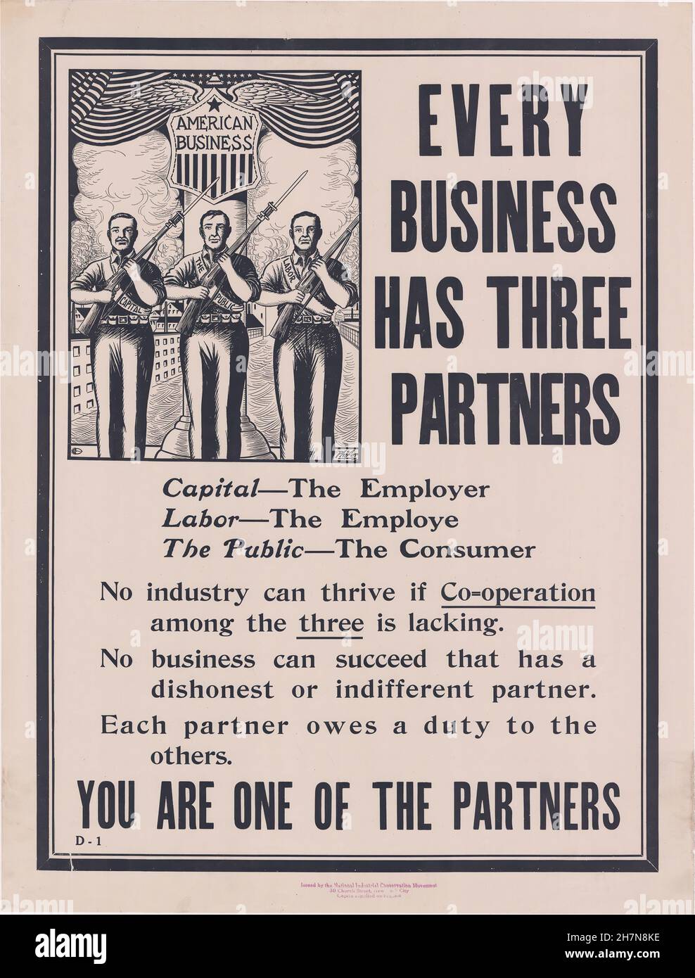 U.S World War One Propaganda - 1914-103 Stock Photo - Alamy