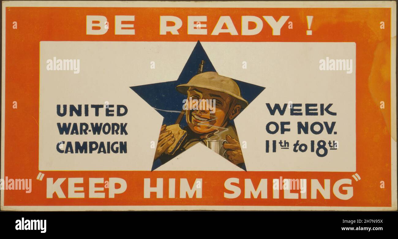 U.S World War One Propaganda - 1917-1918 - 01 Stock Photo - Alamy