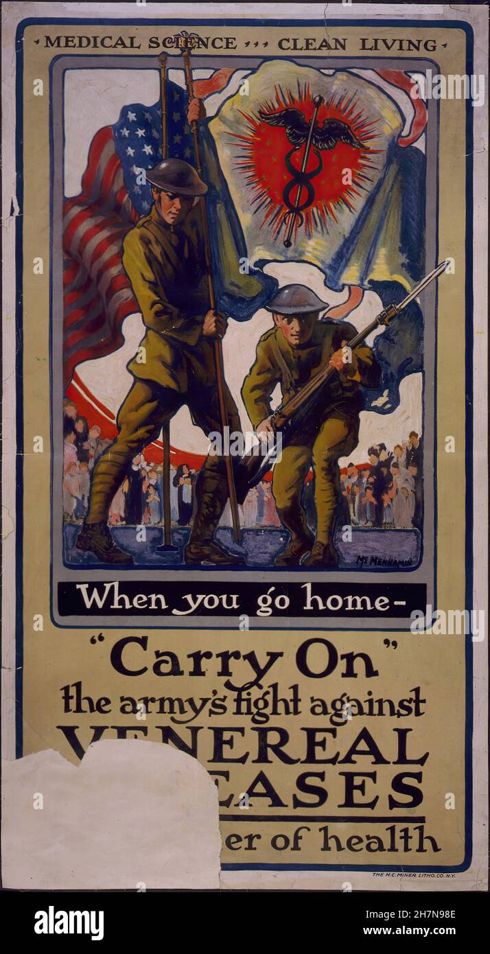 U.S World War One Propaganda - 1919 - 08 Stock Photo - Alamy