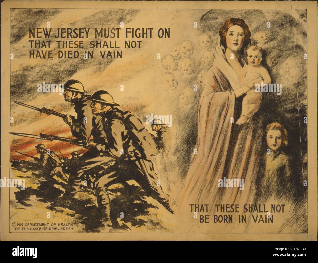 U.S World War One Propaganda - 1919 - 36 Stock Photo - Alamy