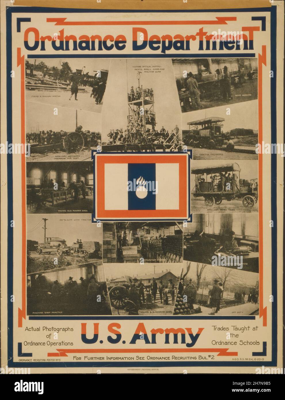 U.S World War One Propaganda - 1919 - 27 Stock Photo - Alamy
