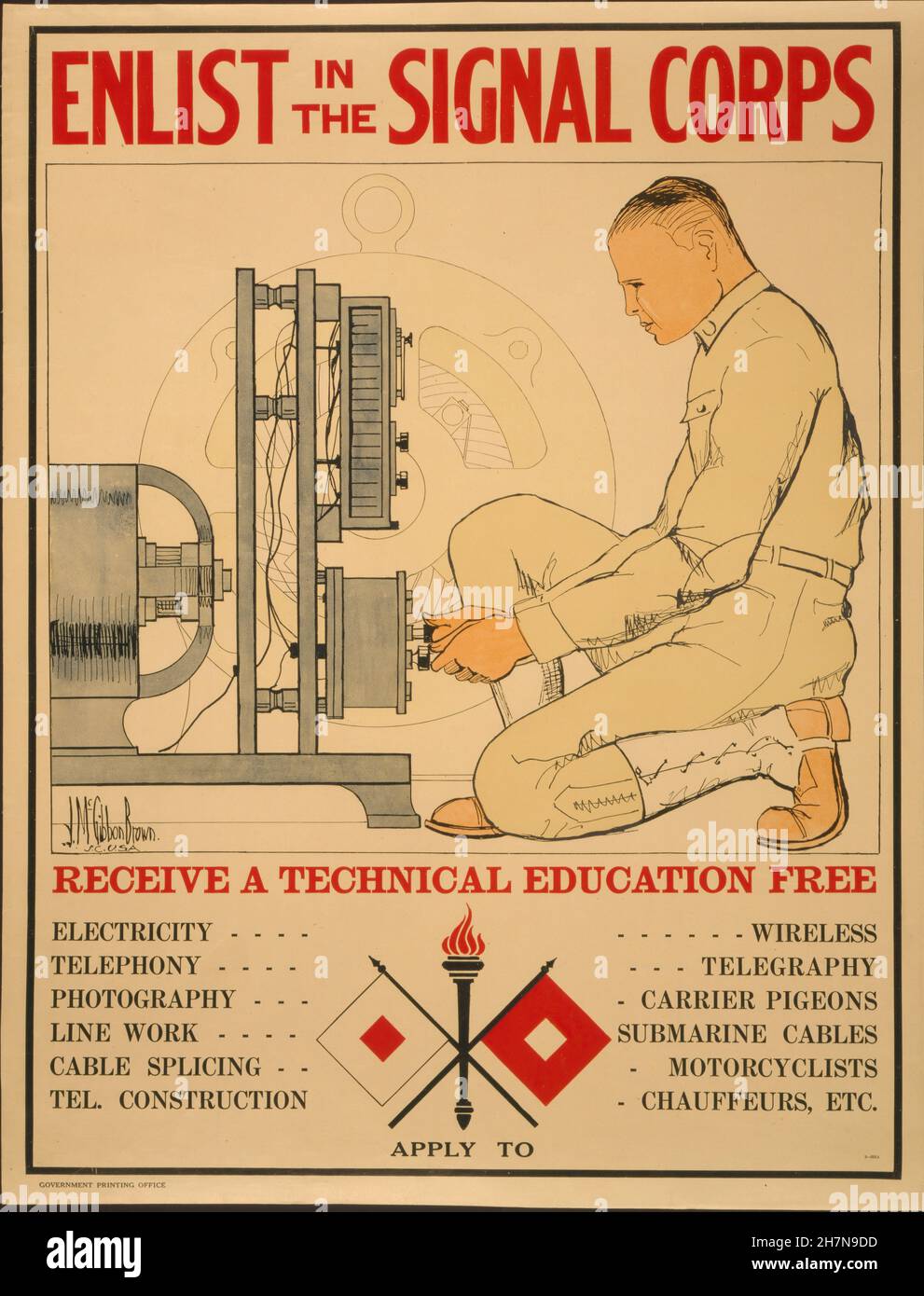 U.S World War One Propaganda - 1919 - 42 Stock Photo - Alamy