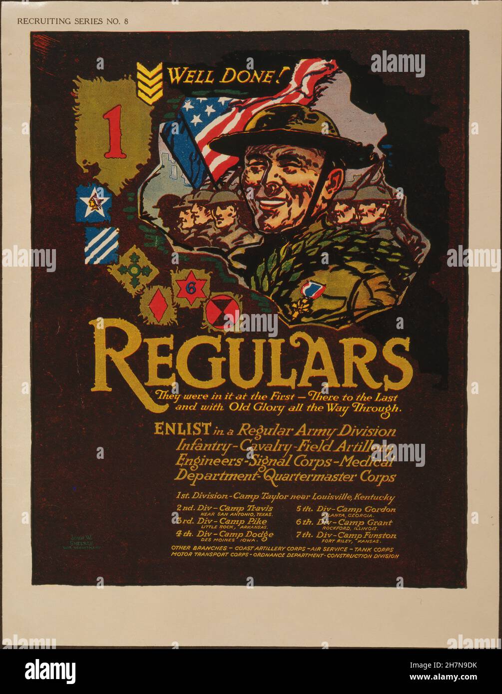 U.S World War One Propaganda - 1919 - 48 Stock Photo - Alamy