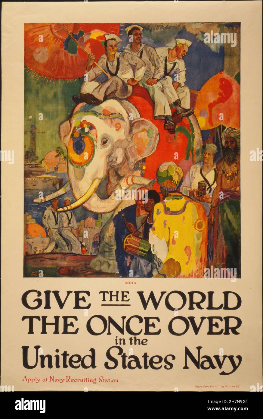 U.S World War One Propaganda - 1919 - 53 Stock Photo - Alamy