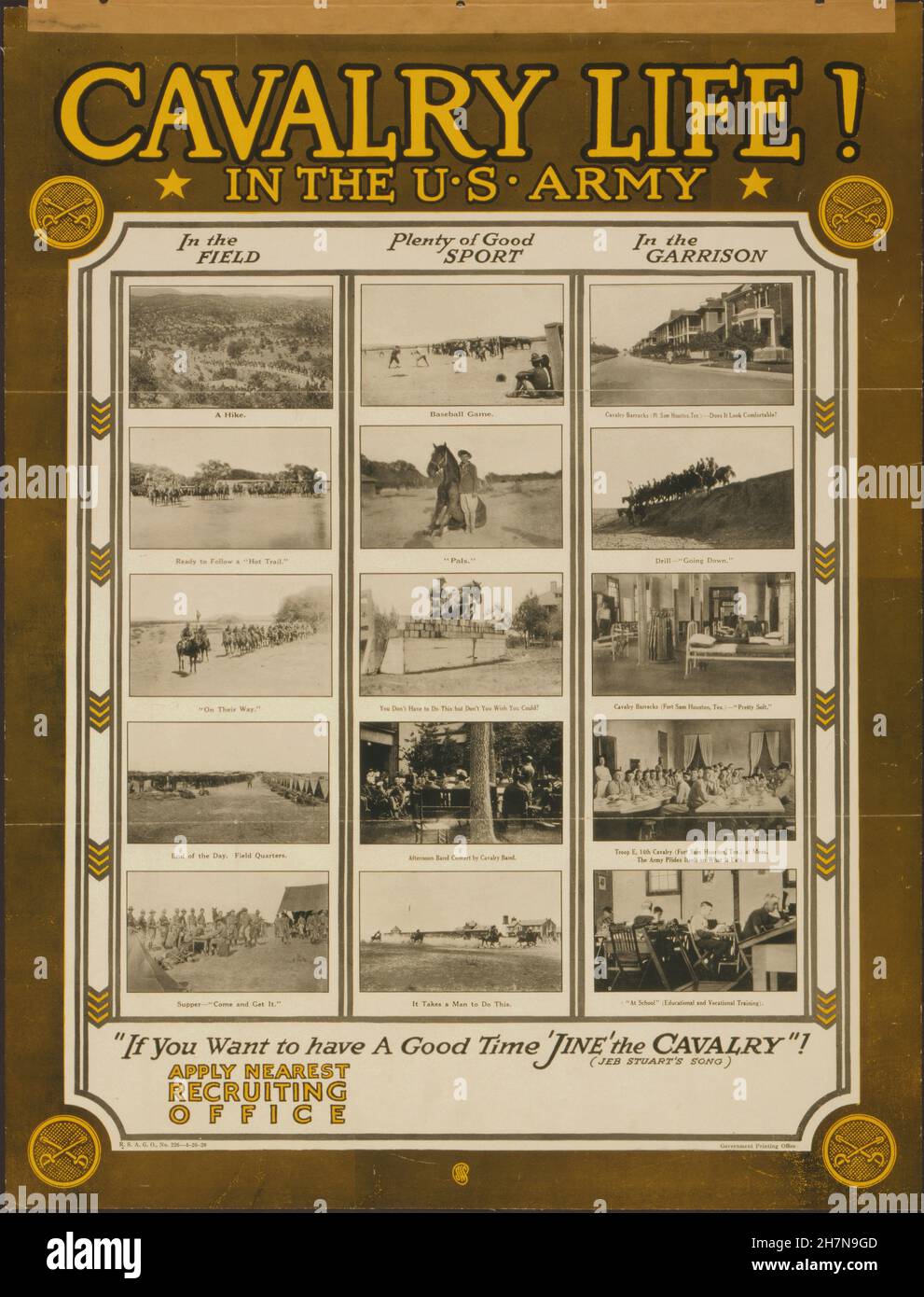 U.S World War One Propaganda - 1920 - 03 Stock Photo - Alamy