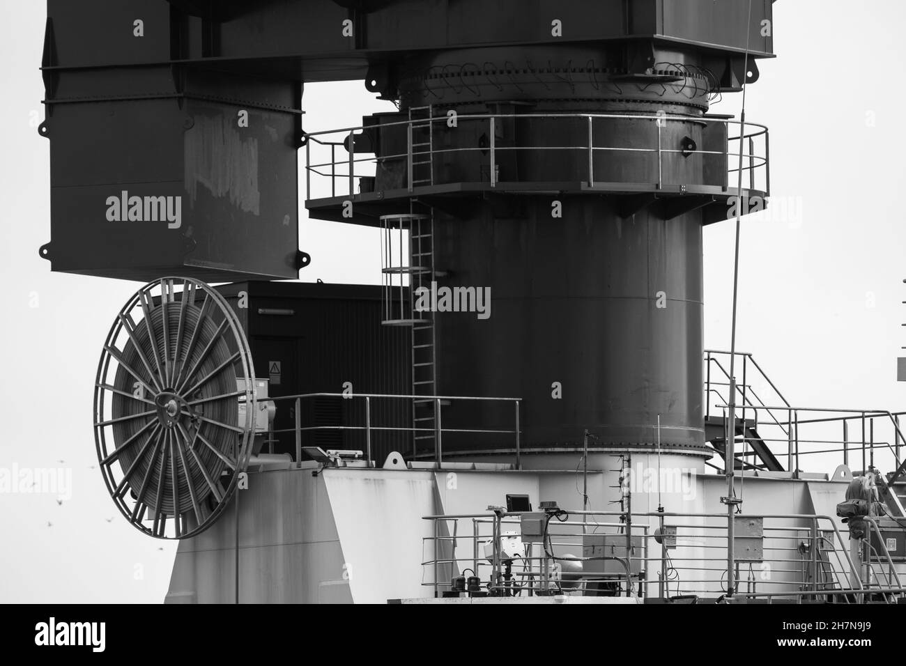 Industrial ship with water tank Stock Photo - Alamy