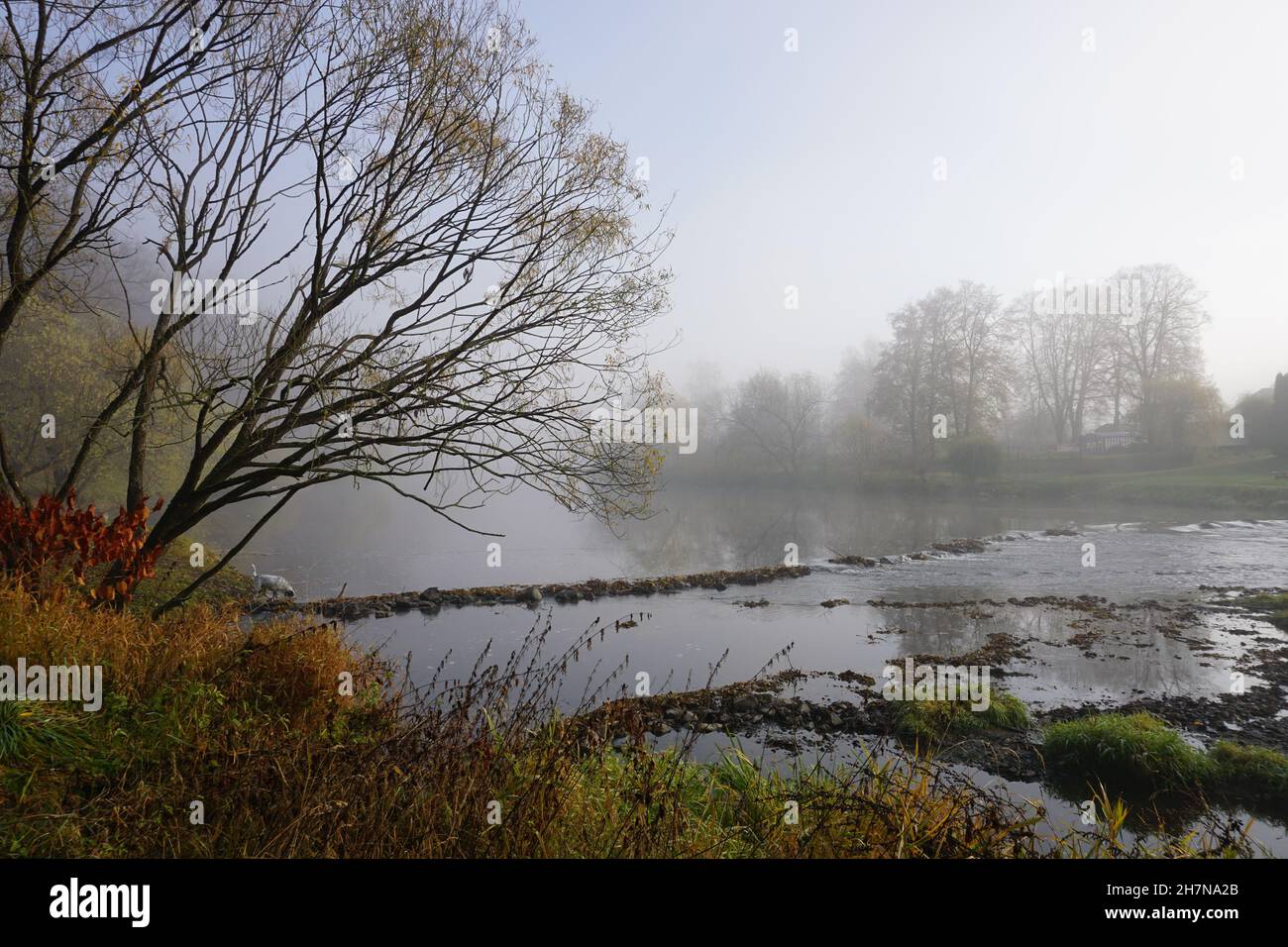 Excursion to explore the Sázava River Stock Photo - Alamy