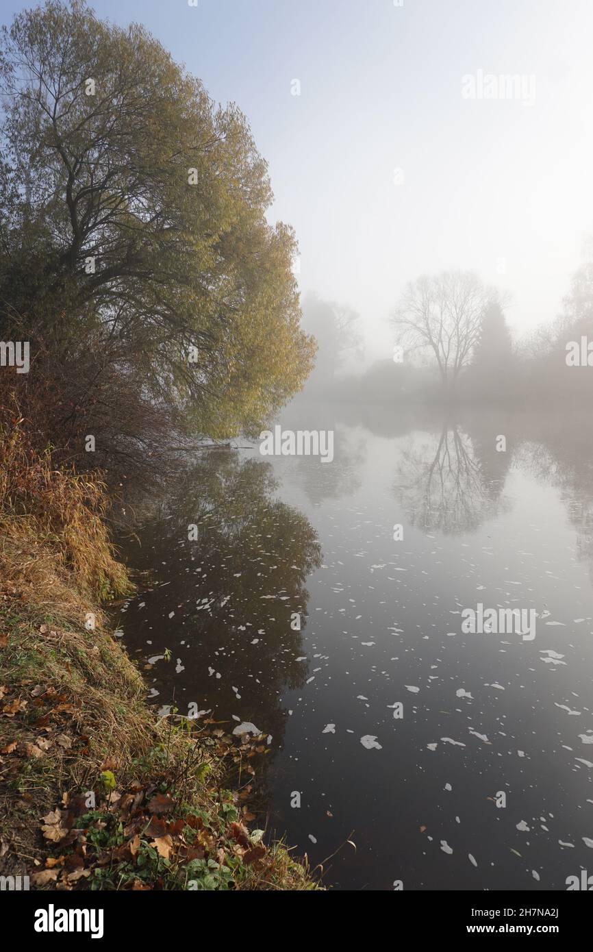 Excursion to explore the Sázava River Stock Photo - Alamy