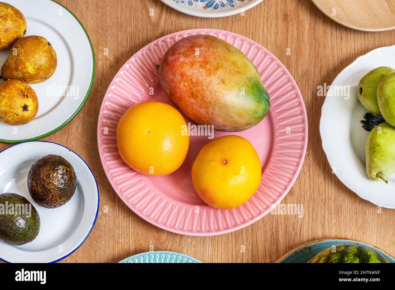 The mango is the name of the fruits of several species of trees of the ...