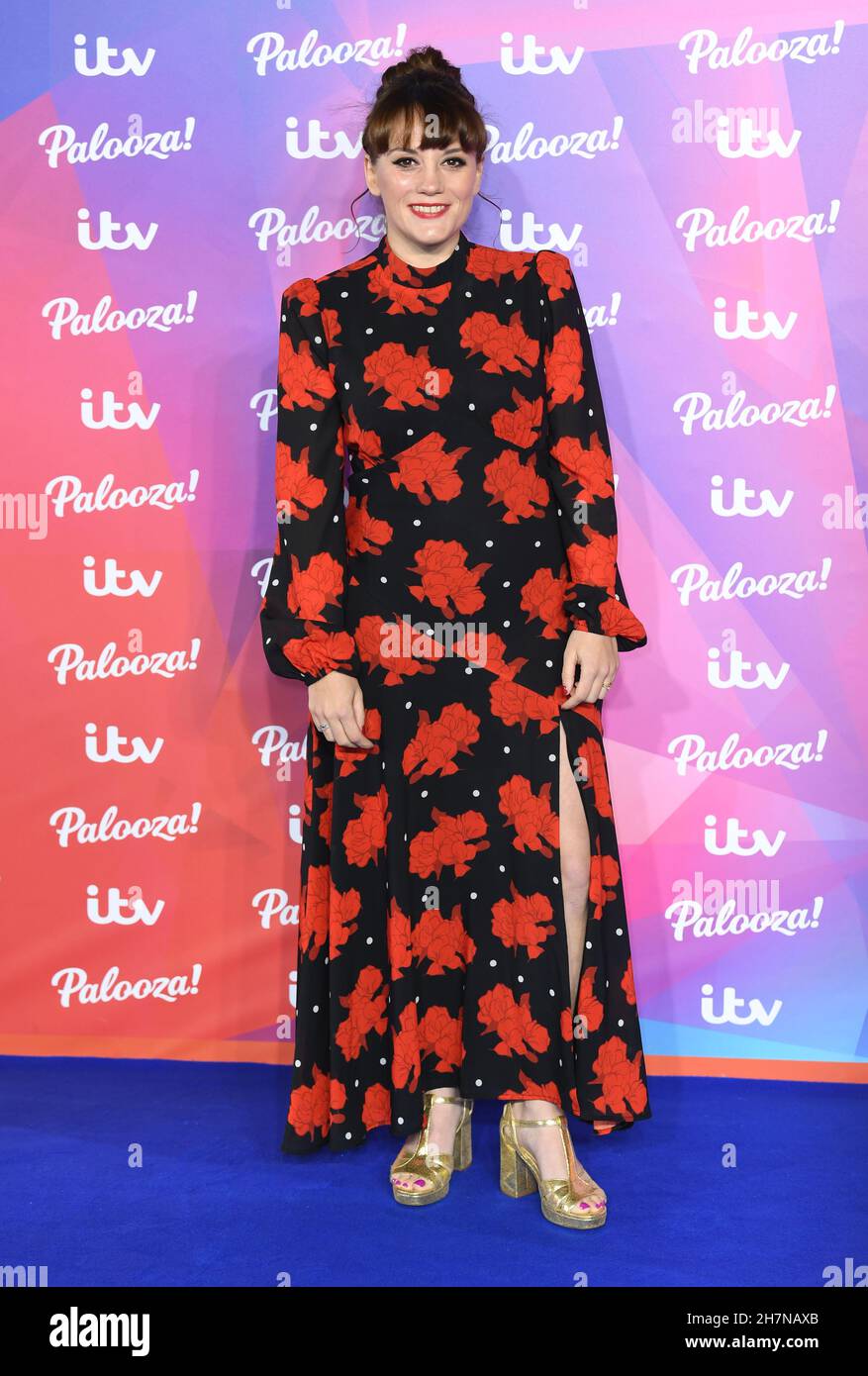 November 23rd, 2021, London, UK. Vikki Stone arriving at the ITV ...