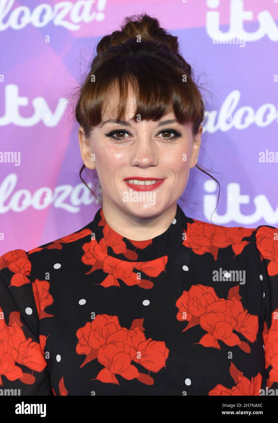 November 23rd, 2021, London, UK. Vikki Stone arriving at the ITV ...