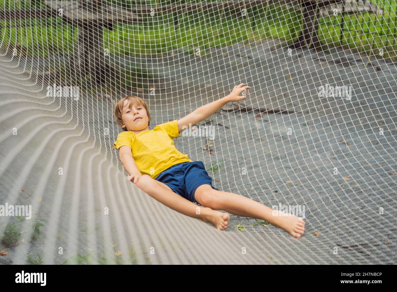 Toddler playground equipment balance hi-res stock photography and ...