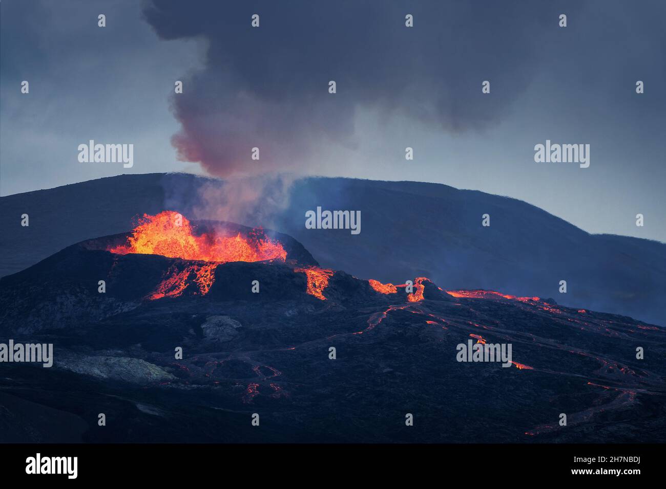 Explosive Volcanic Eruption
