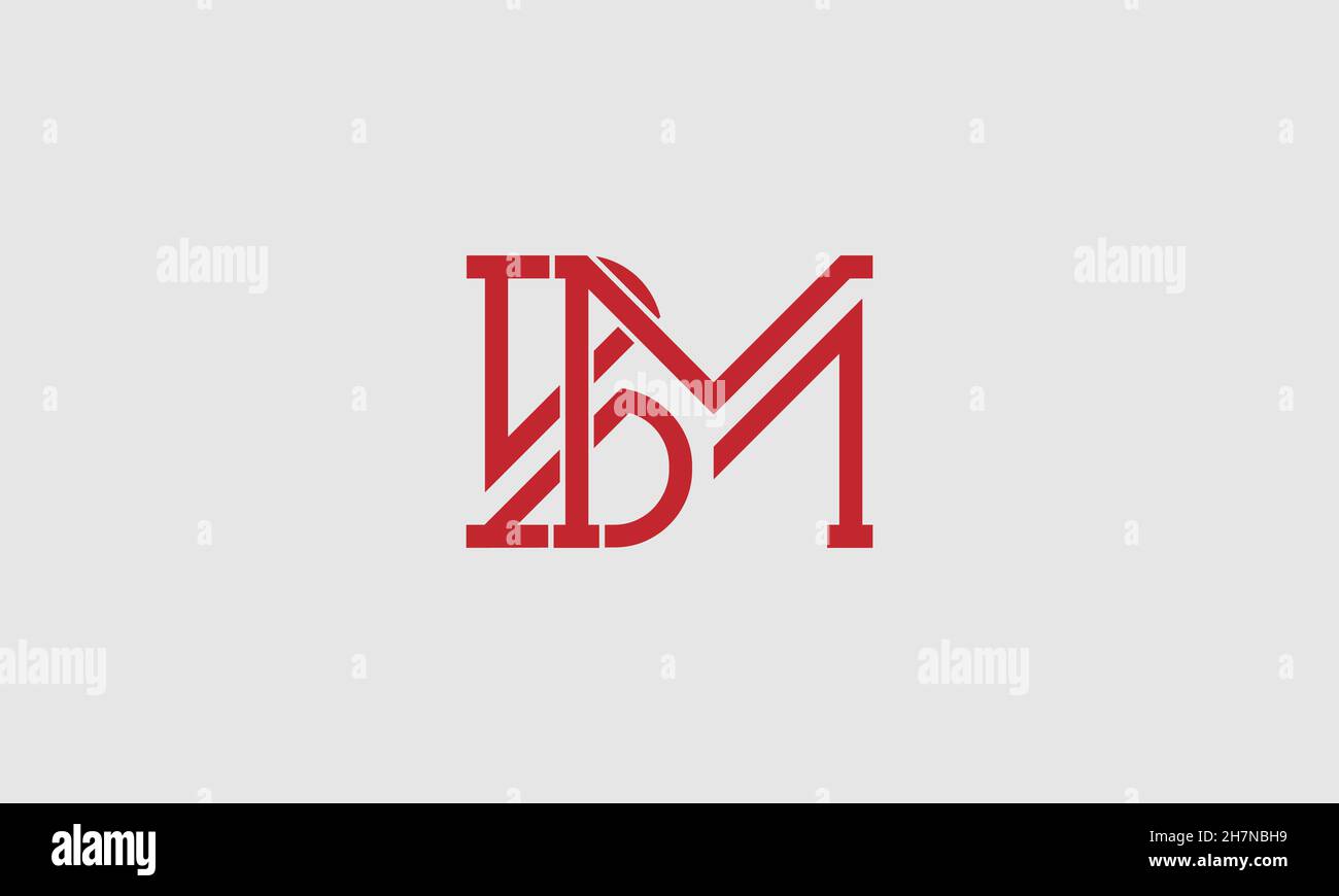 Bm template Stock Vector Images - Alamy
