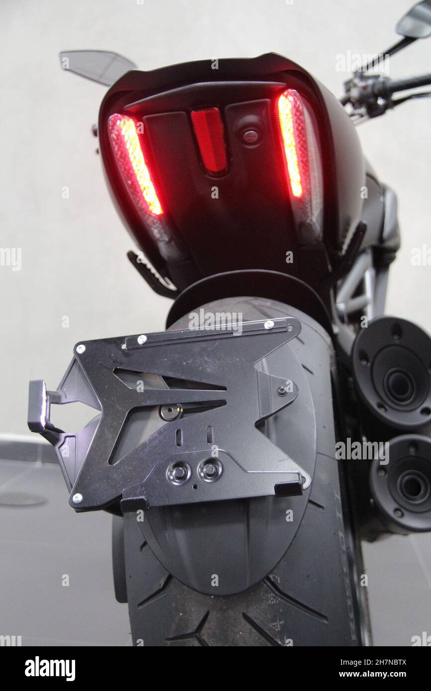 Motorcycle rear light hi-res stock photography and images - Alamy