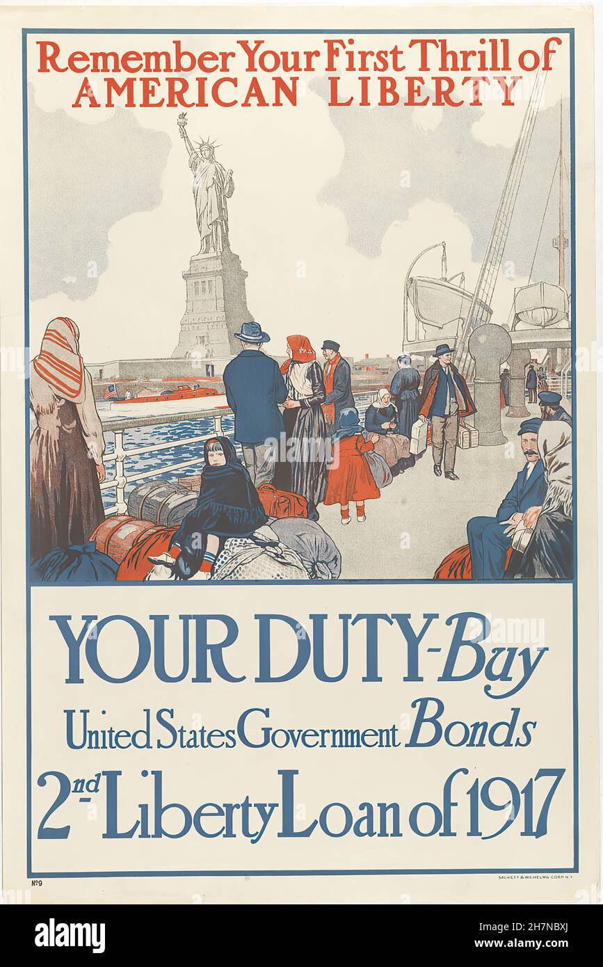 Remember Your First Thrill Of American Liberty - World War One U.S.A ...