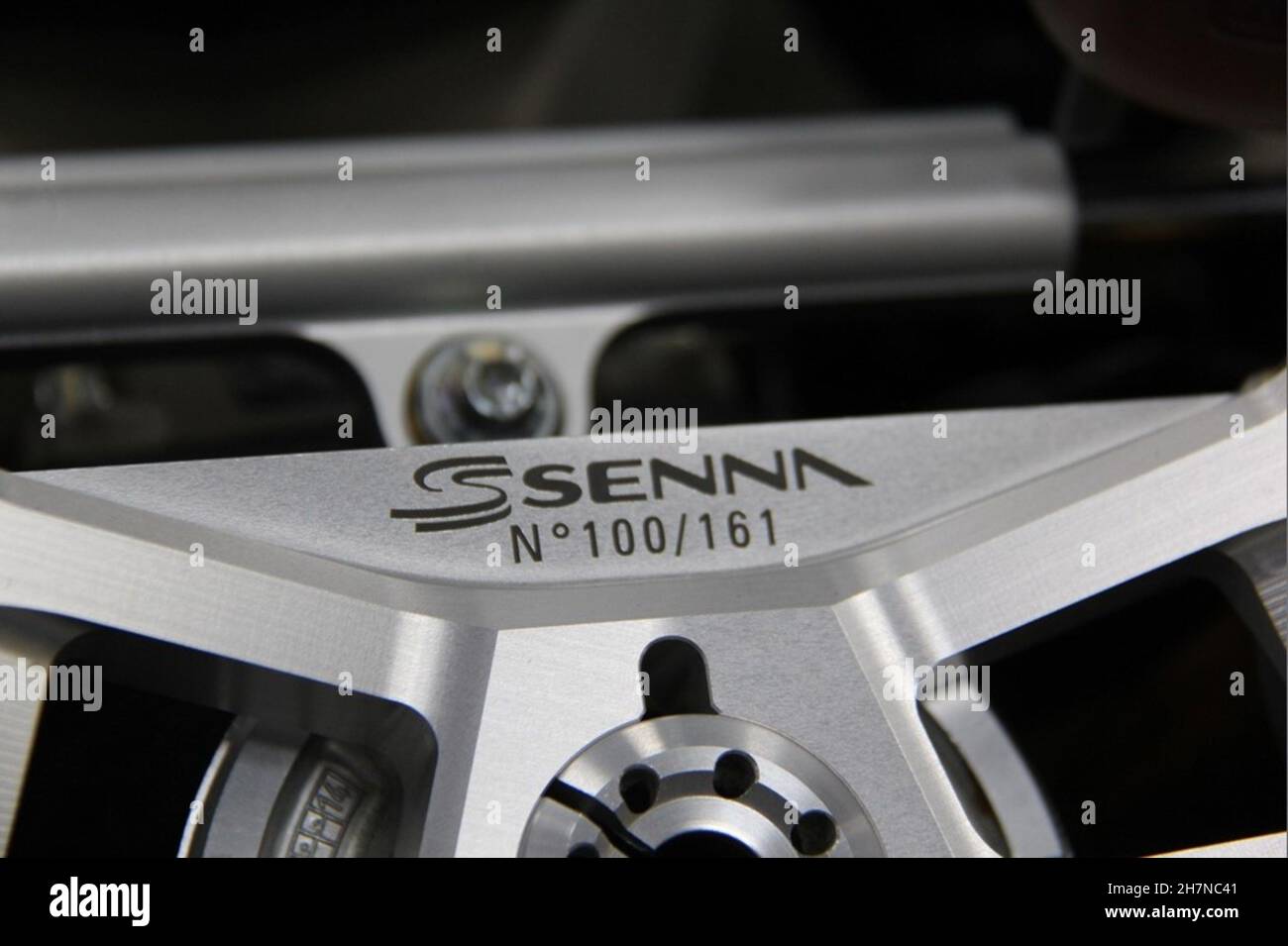 Ducati Panigale 1199 S Senna: Close of the numbering . Special edition ...