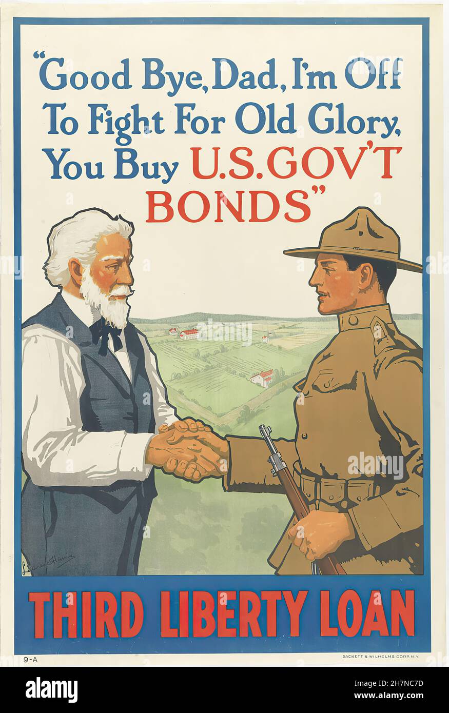 Good Bye Dad IM Off To Fight For Old Glory - World War One U.S.A ...