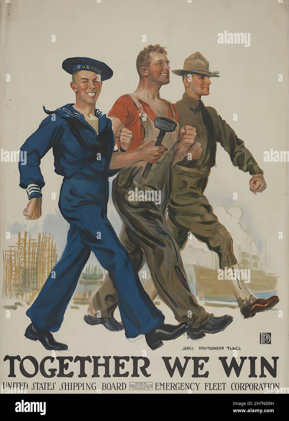 Together we win poster hi-res stock photography and images - Alamy