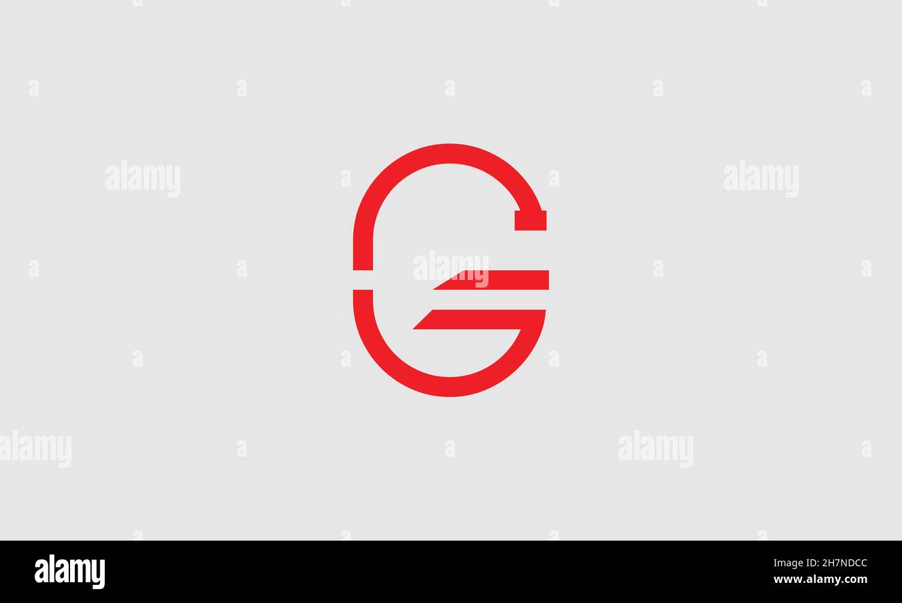 Red g letter logo hi-res stock photography and images - Alamy