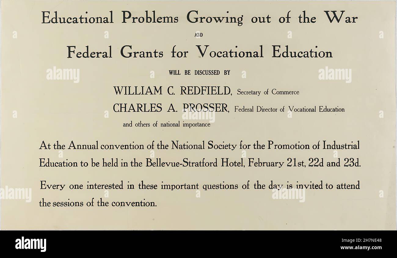 Education Problems Growing Out Of The War - World War One U.S.A ...