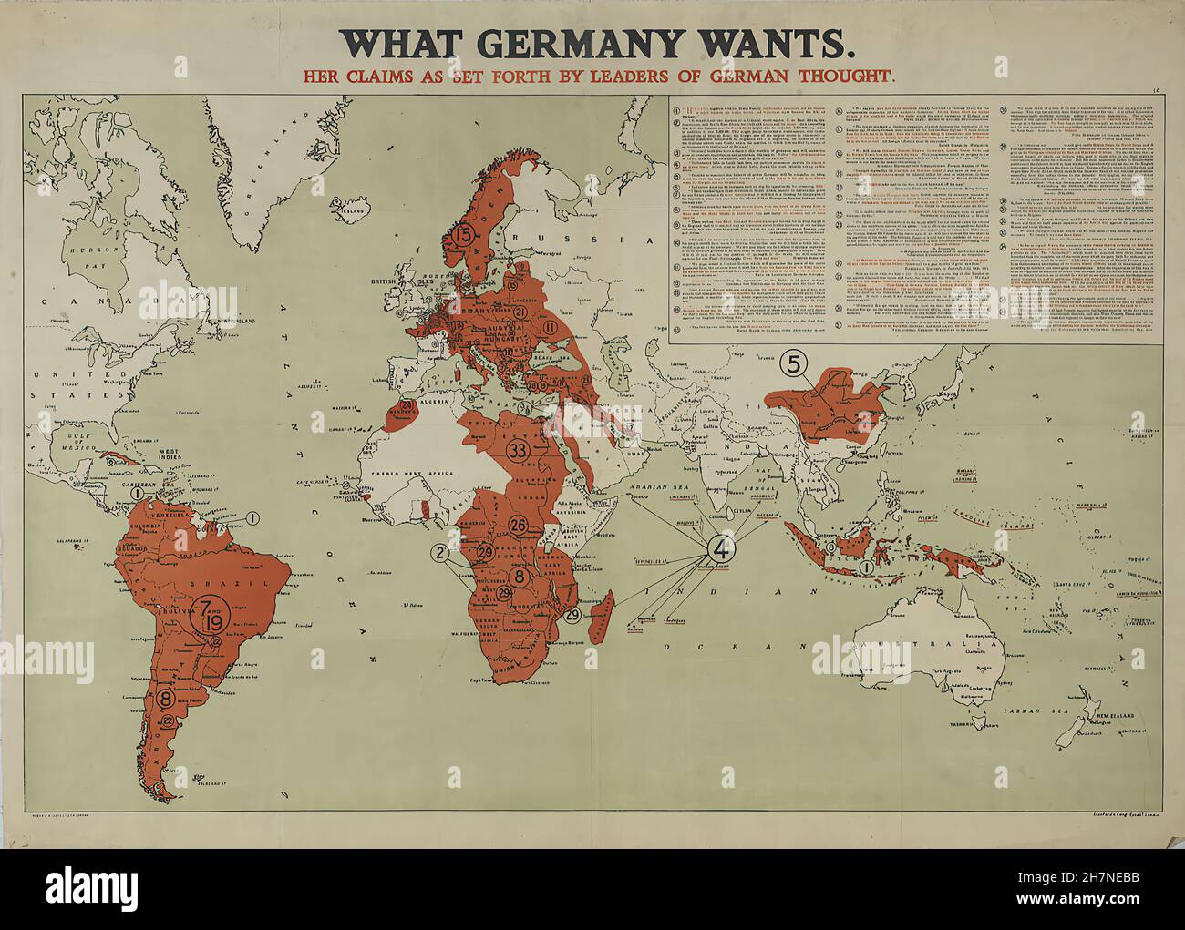Ww1 propaganda poster germany hi-res stock photography and images - Alamy