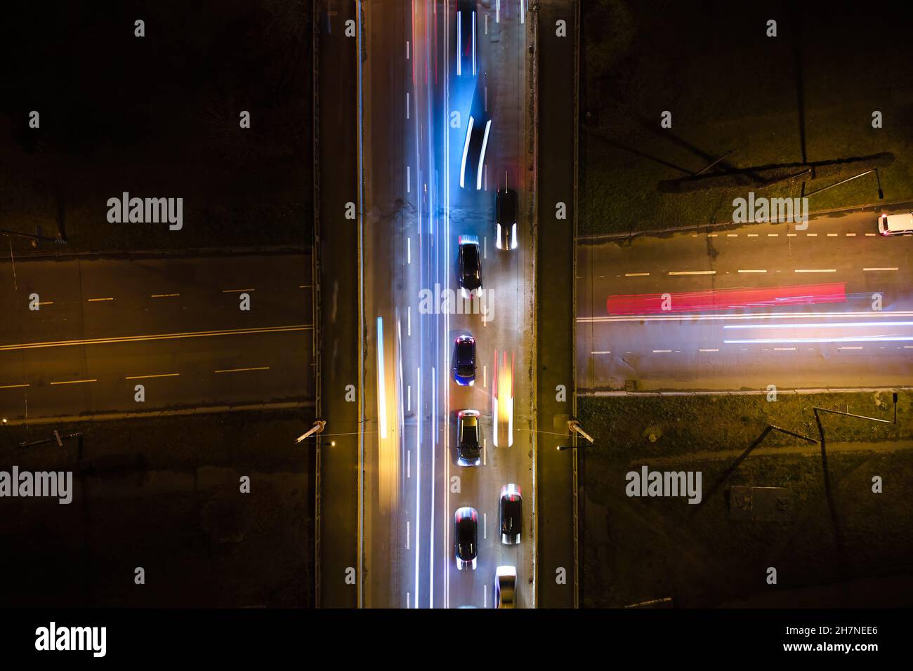 Car ligh trail hi-res stock photography and images - Alamy