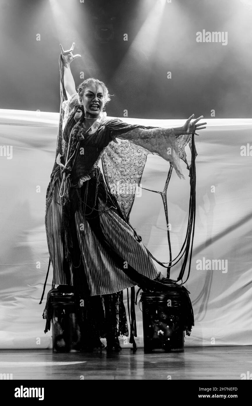 Character, play, acting Black and White Stock Photos & Images - Alamy