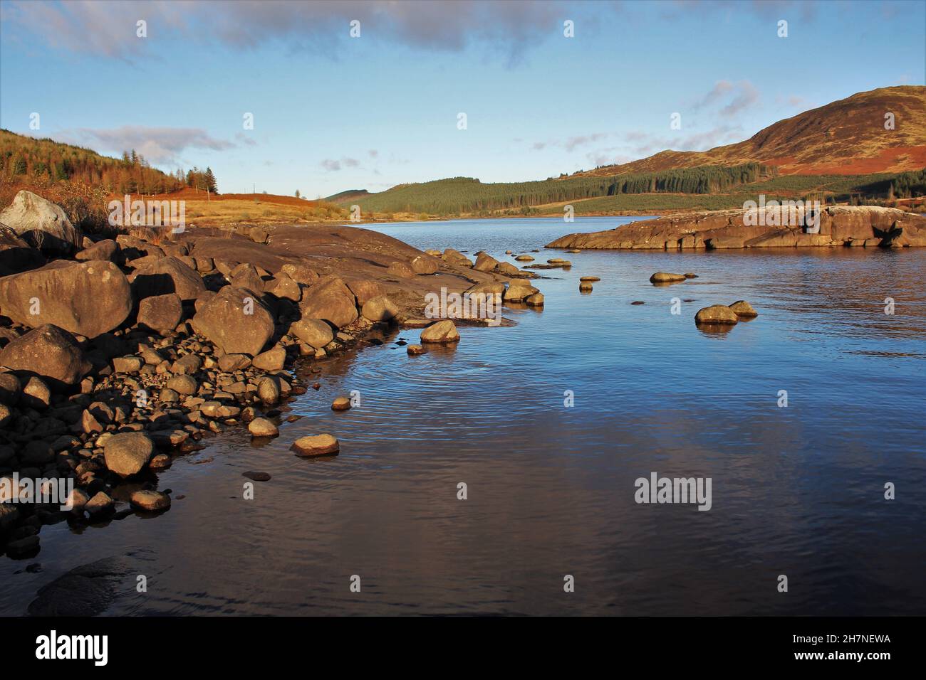 Loch Doon - Scotland Stock Photo - Alamy