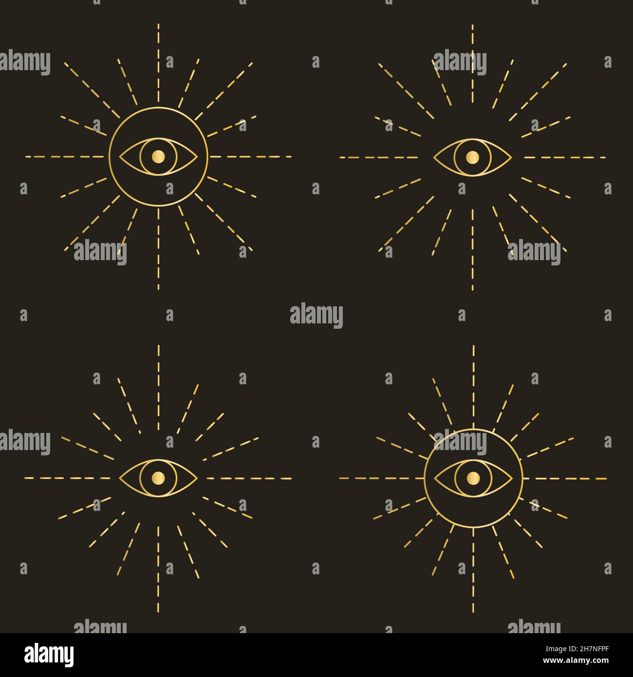 Esoteric symbol set Stock Vector Images - Alamy