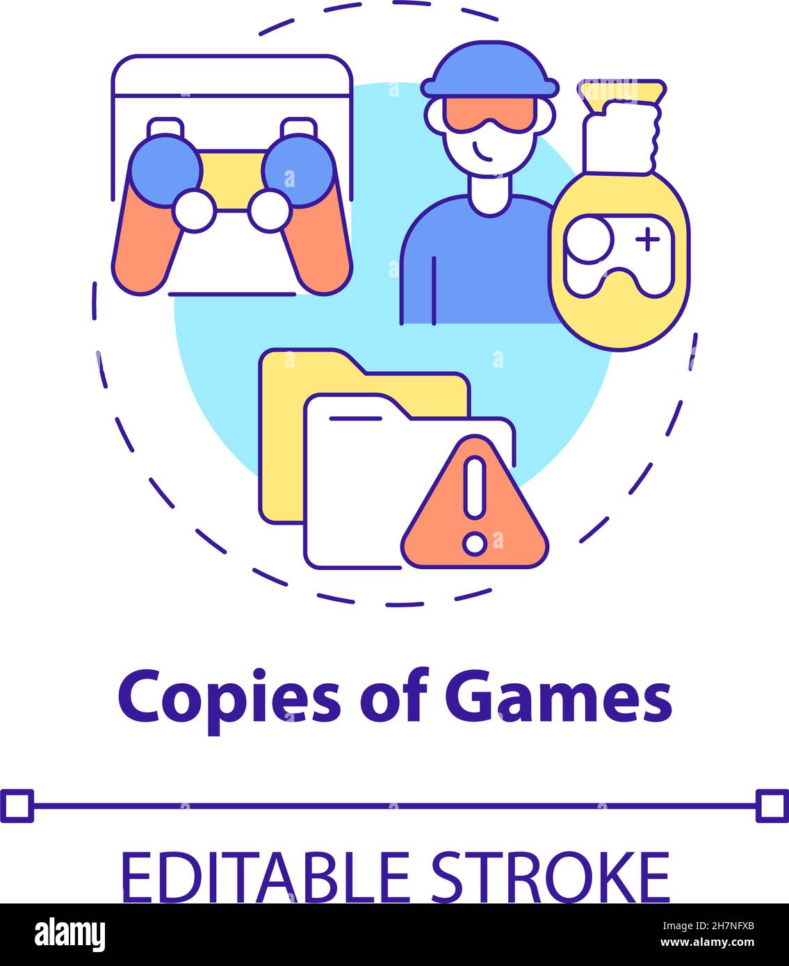 Digital copies Stock Vector Images - Alamy