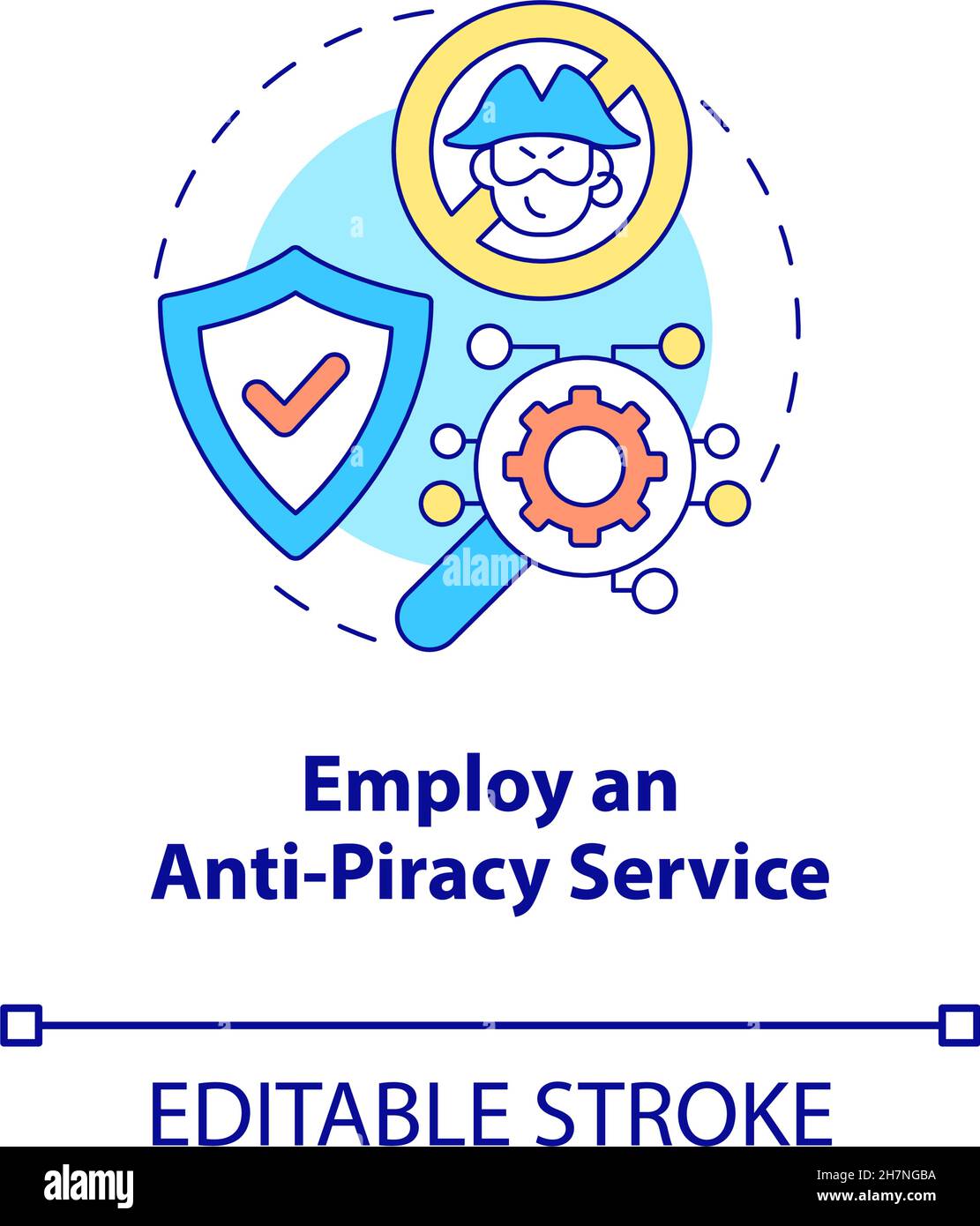 Anti piracy logo Cut Out Stock Images & Pictures - Alamy