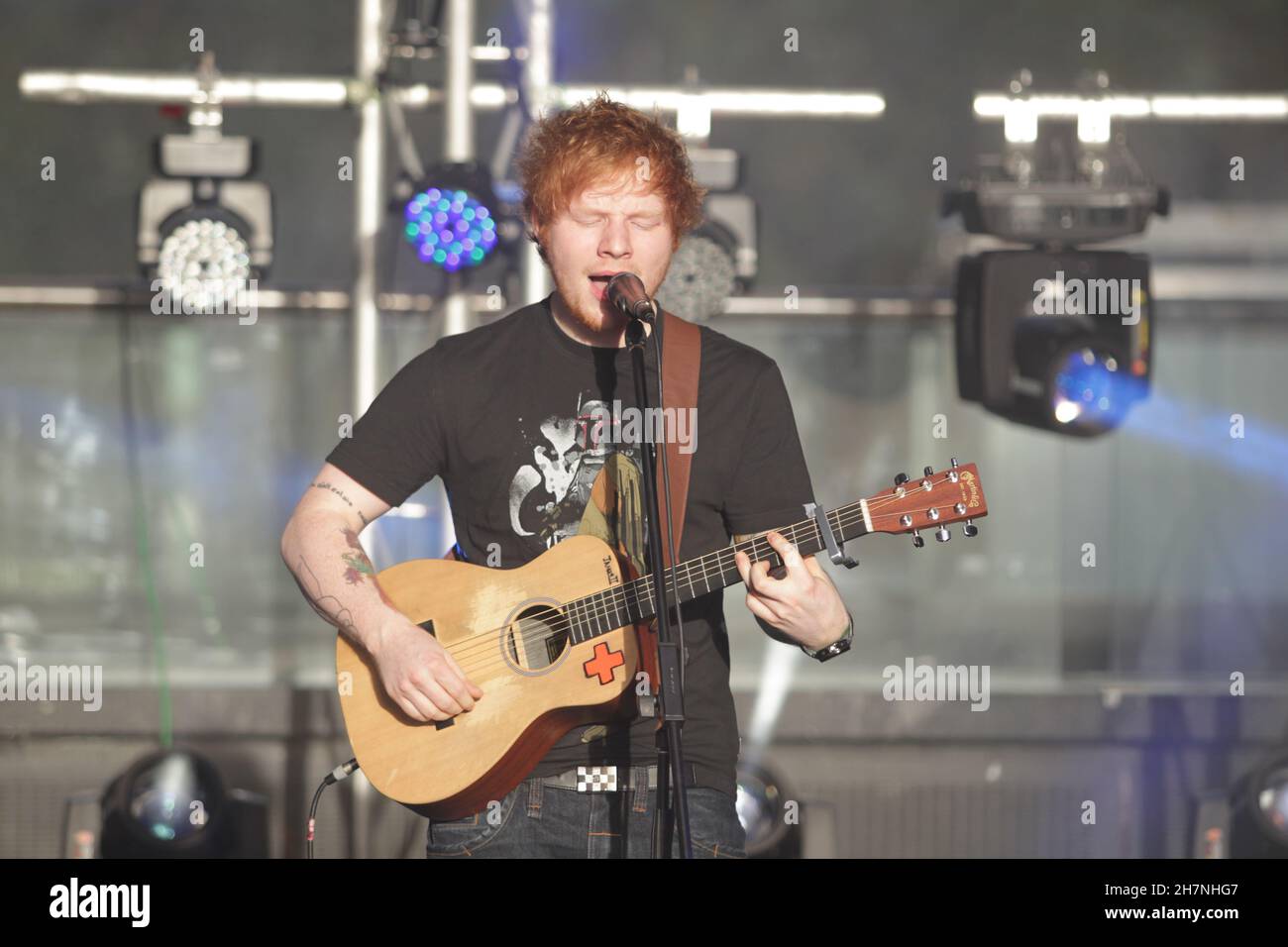 Ed Sheeran in Sydney Stock Photo - Alamy