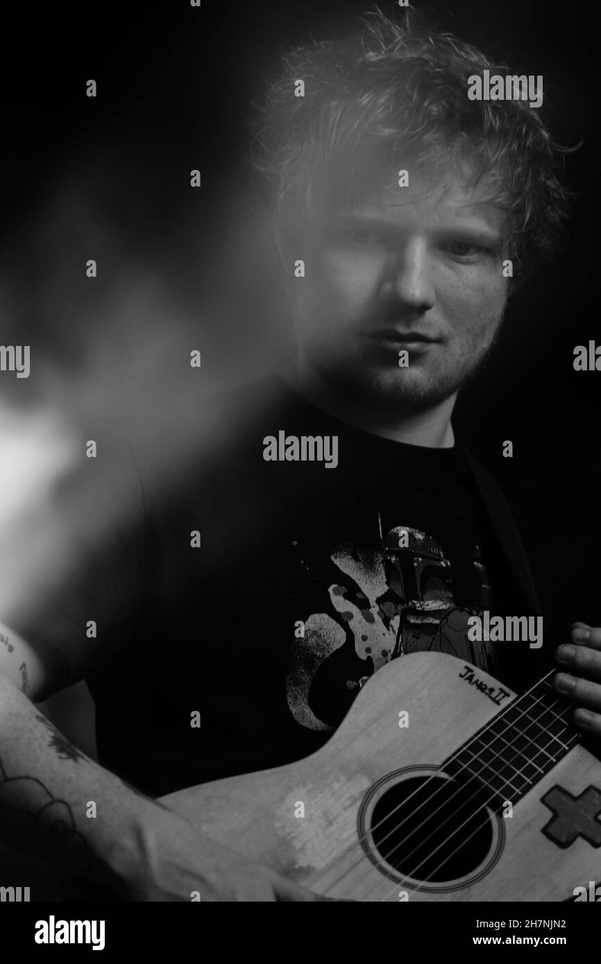 Ed Sheeran Photoshoot Black And White